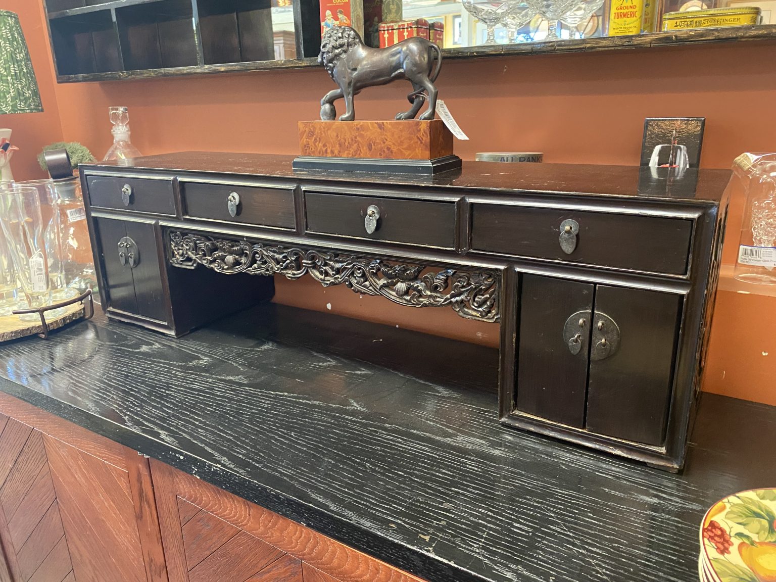 Antique Bangkok Reading Desk Topper – Westside Furniture Consignment ...